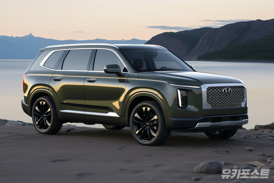 현대차 팰리세이드 풀체인지 LX3 2025년 출시 앞두고 신차 예상도 및 2.5 터보 하이브리드 엔진 소식에 "기대"