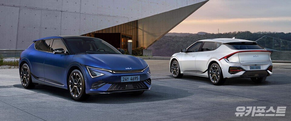 "주행거리 494km, 가격은 동결" 기아 EV6 페이스리프트 '더 뉴 EV6'