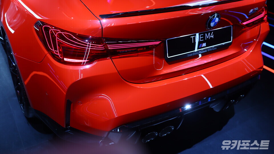 2024 BMW M4 컴페티션 페이스리프트(LCI)공개 신형 M4 2024년 하반기 국내 시장 출시 예정