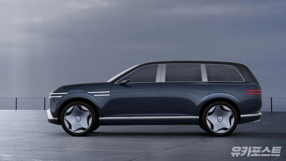 제네시스, 신형 대형 전기 SUV GV90 양산 임박! 2026년 초 출시 목표!